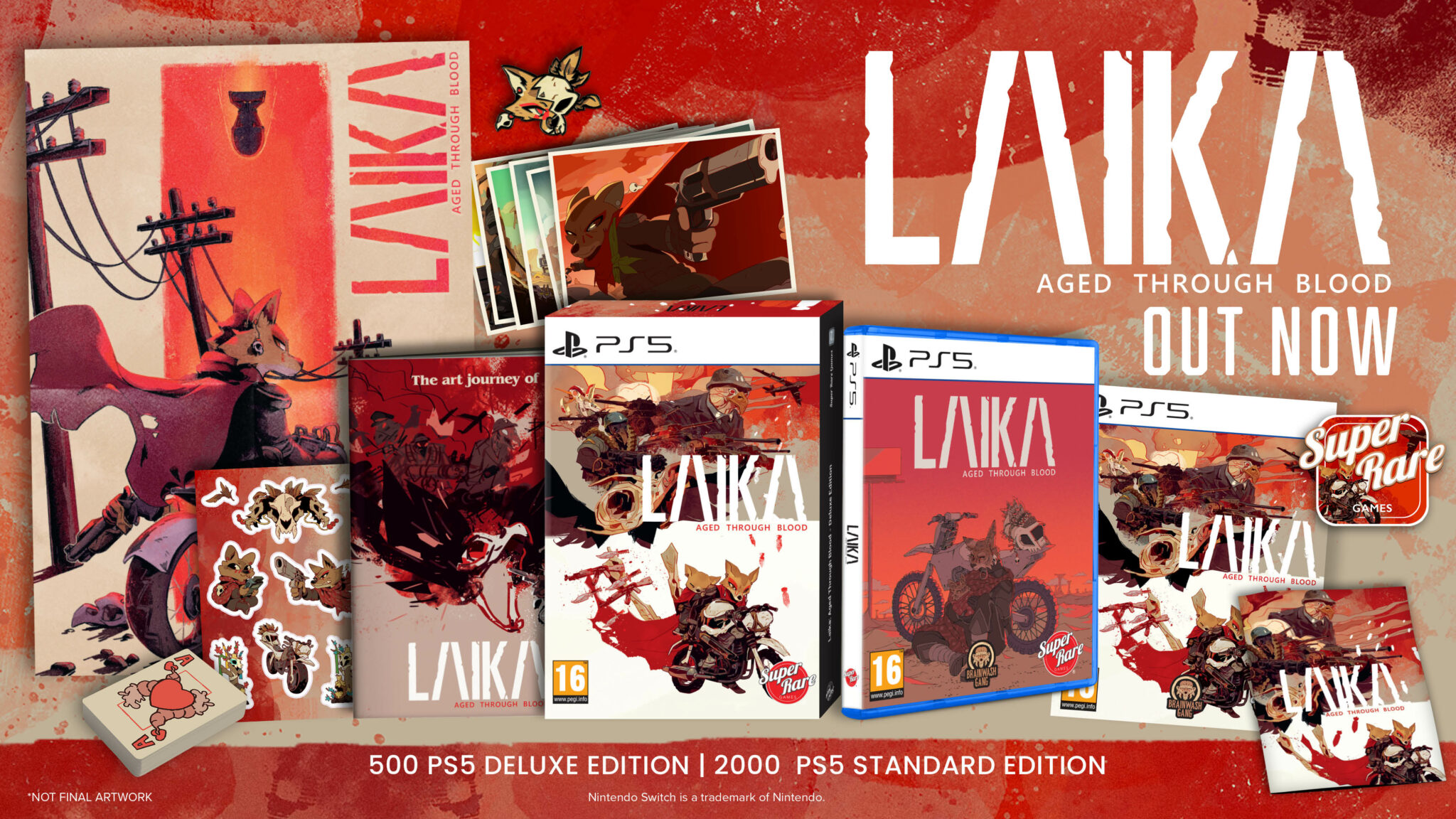 Laika Aged Through Blood Physical Edition – Out Now! | Thunderful Games
